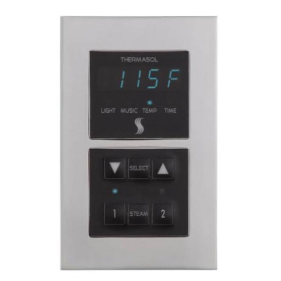Bath | Thermasol Semrsvsqpc Signature Series Steam Shower Control Kit ...